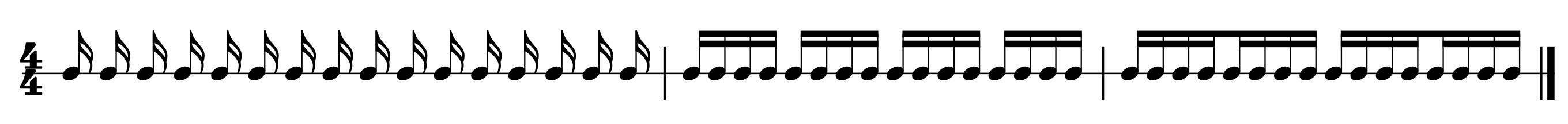 Noten lesen für AlphornbläserInnen - Naturtöne