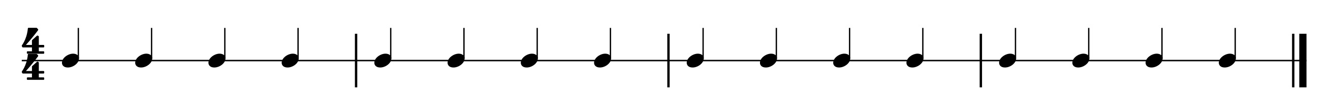 Noten lesen für AlphornbläserInnen - Naturtöne